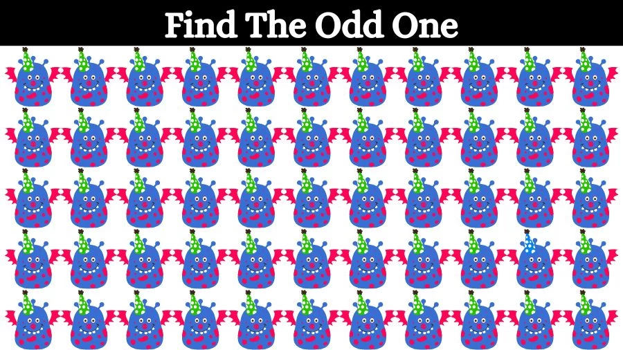 Observation Visual Test: How Fast Can You Spot the Odd One Out in This ... Observation Visual Test: How Fast Can You Spot the Odd One Out in This ...